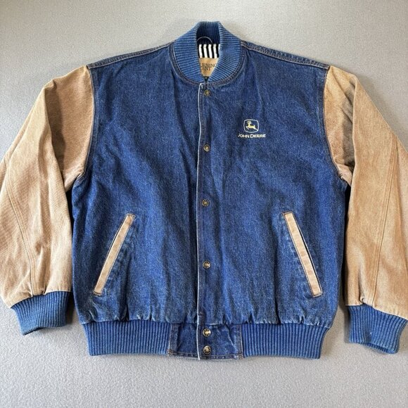 Turning Point | Jackets & Coats | Vtg Turning Point John Deere Denim ...
